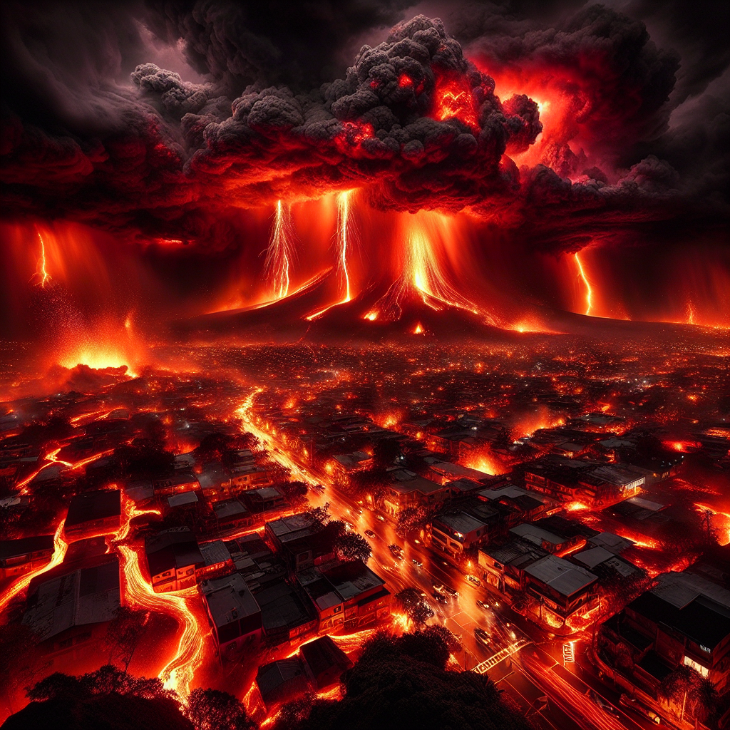 Una tormenta de lava, caos total - Columna Digital