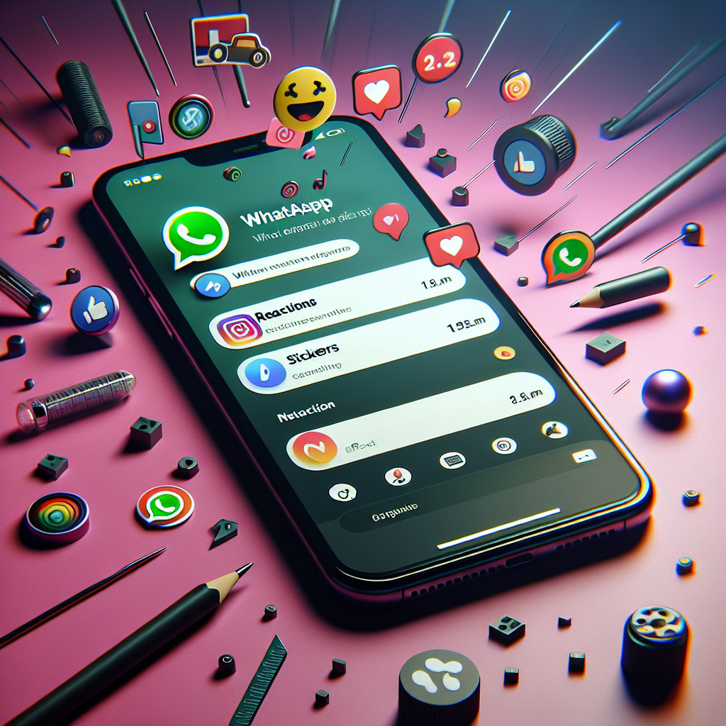 WhatsApp introduce reacciones, stickers y efectos. - Columna Digital