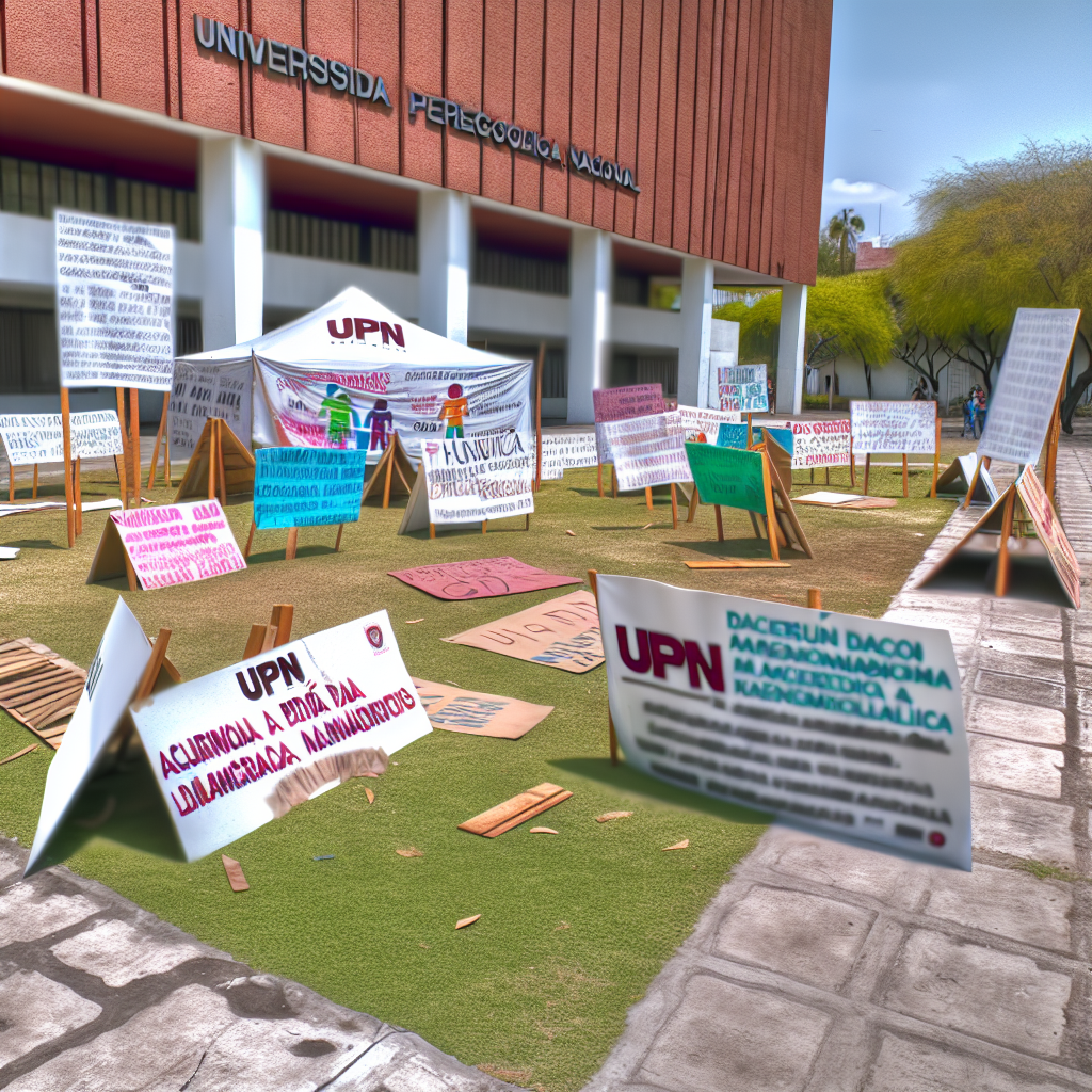 Académicos de UPN reclaman destitución de rectora. - Columna Digital