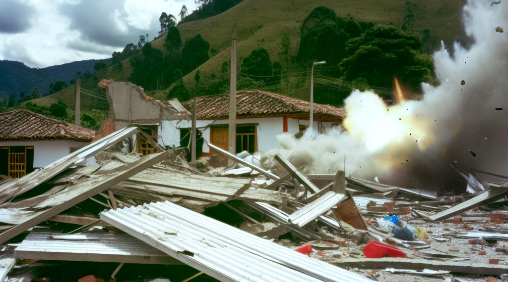 Explosión causa 17 lesionados en Colombia - Columna Digital