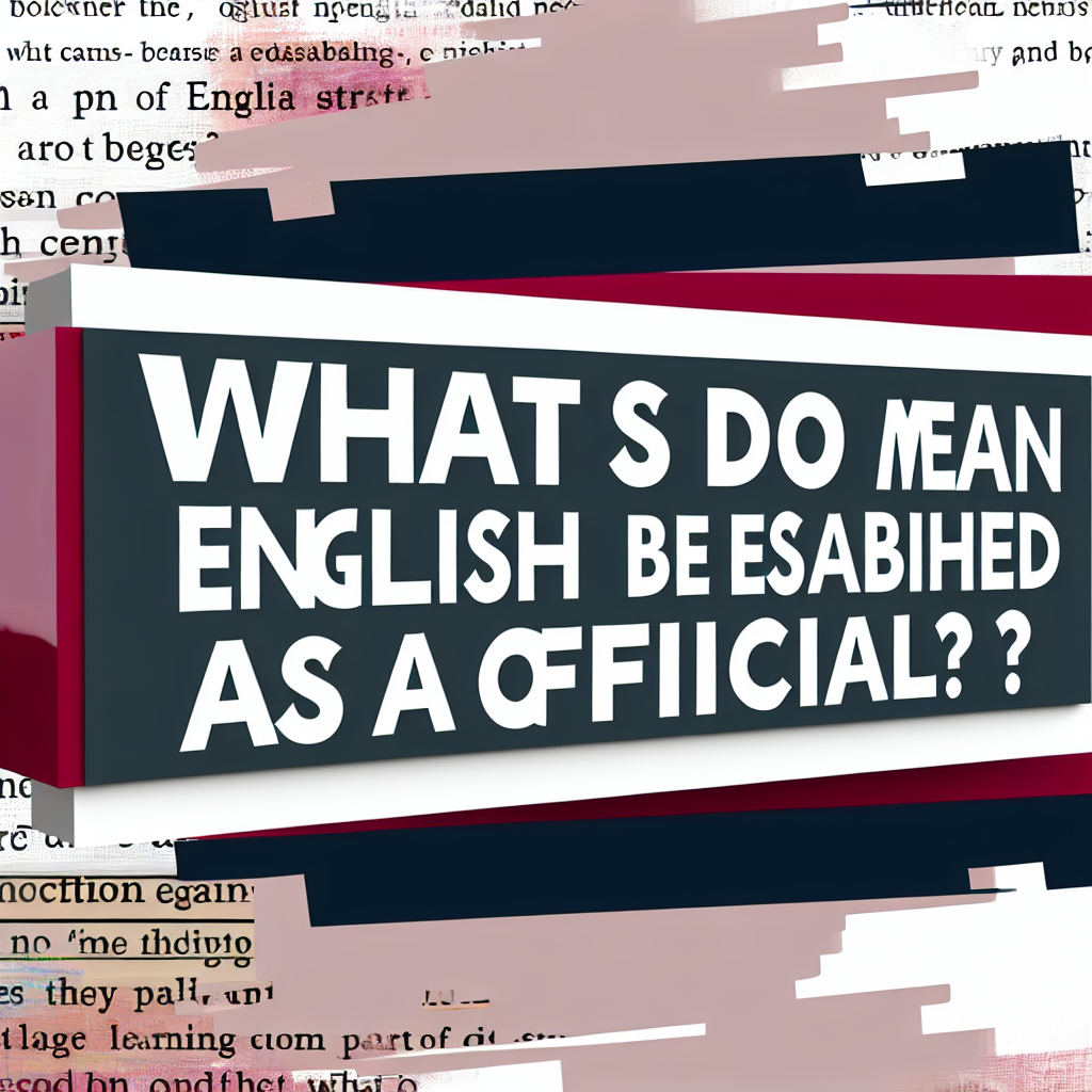 ¿Qué significa que Trump establezca inglés oficial? - Columna Digital