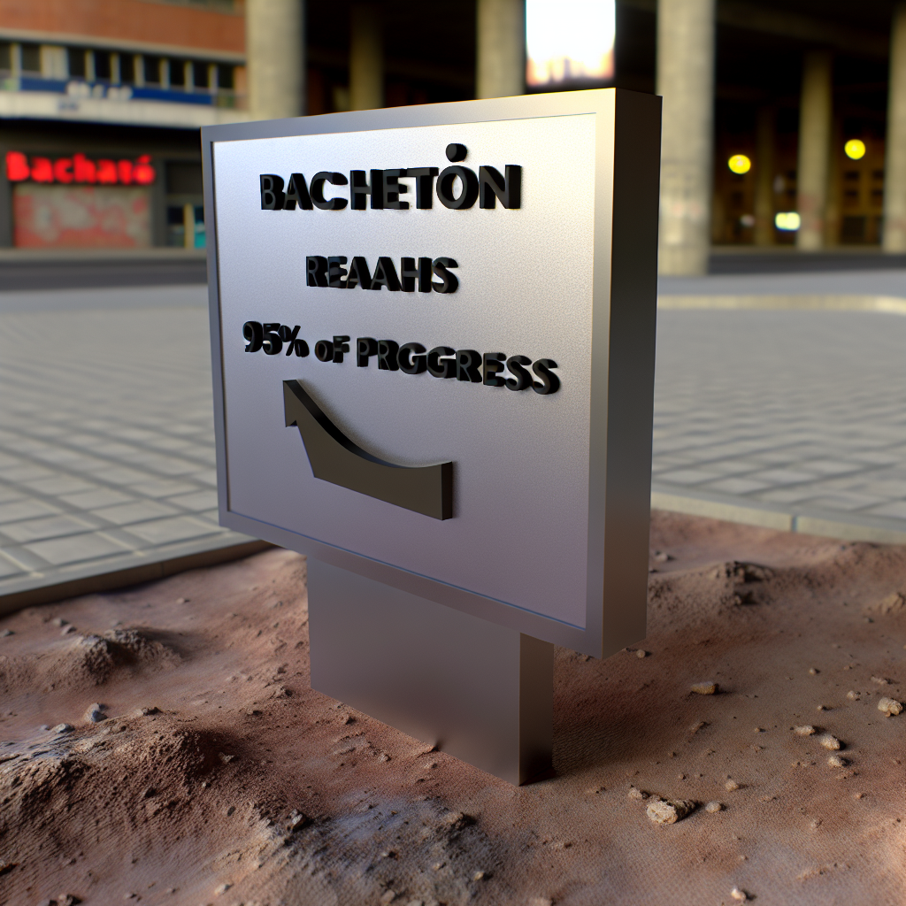 Bachetón alcanza 95% de progreso: SICT - Columna Digital