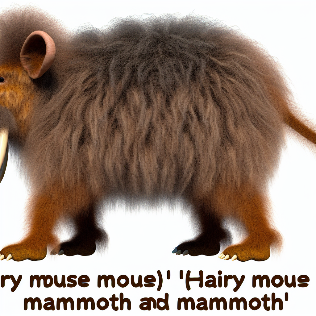 Crean "ratón peludo" con genes de mamut. - Columna Digital