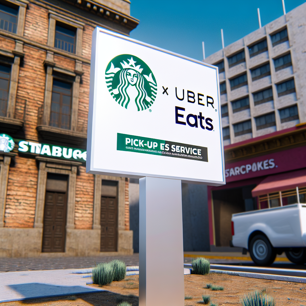 Starbucks y Uber Eats introducen recogida en México - Columna Digital