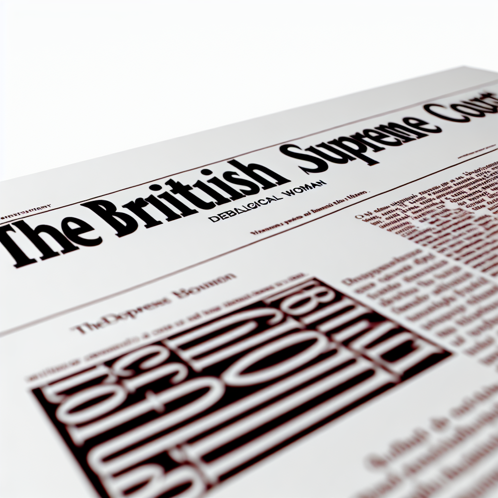 Corte Suprema británica define mujer biológicamente. - Columna Digital