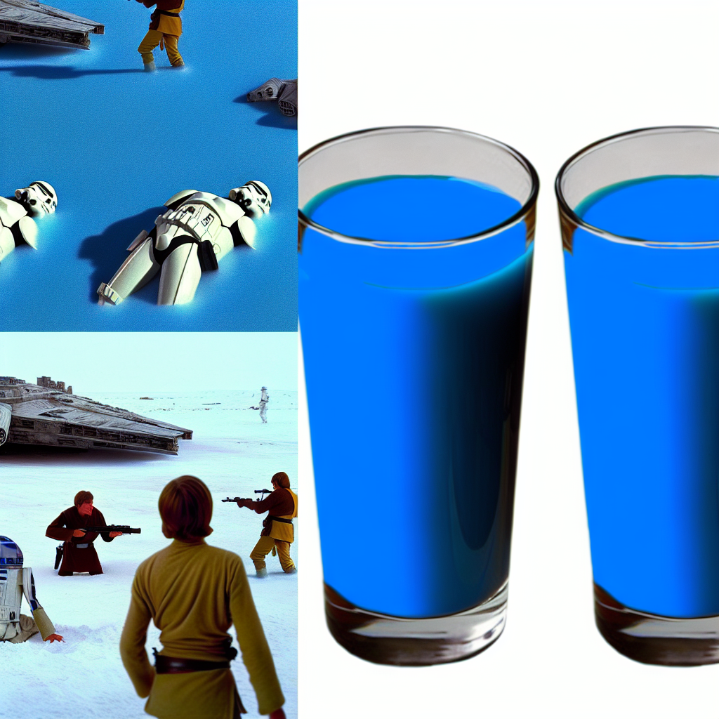 Descubre cómo hacer leche azul de Star Wars - Columna Digital