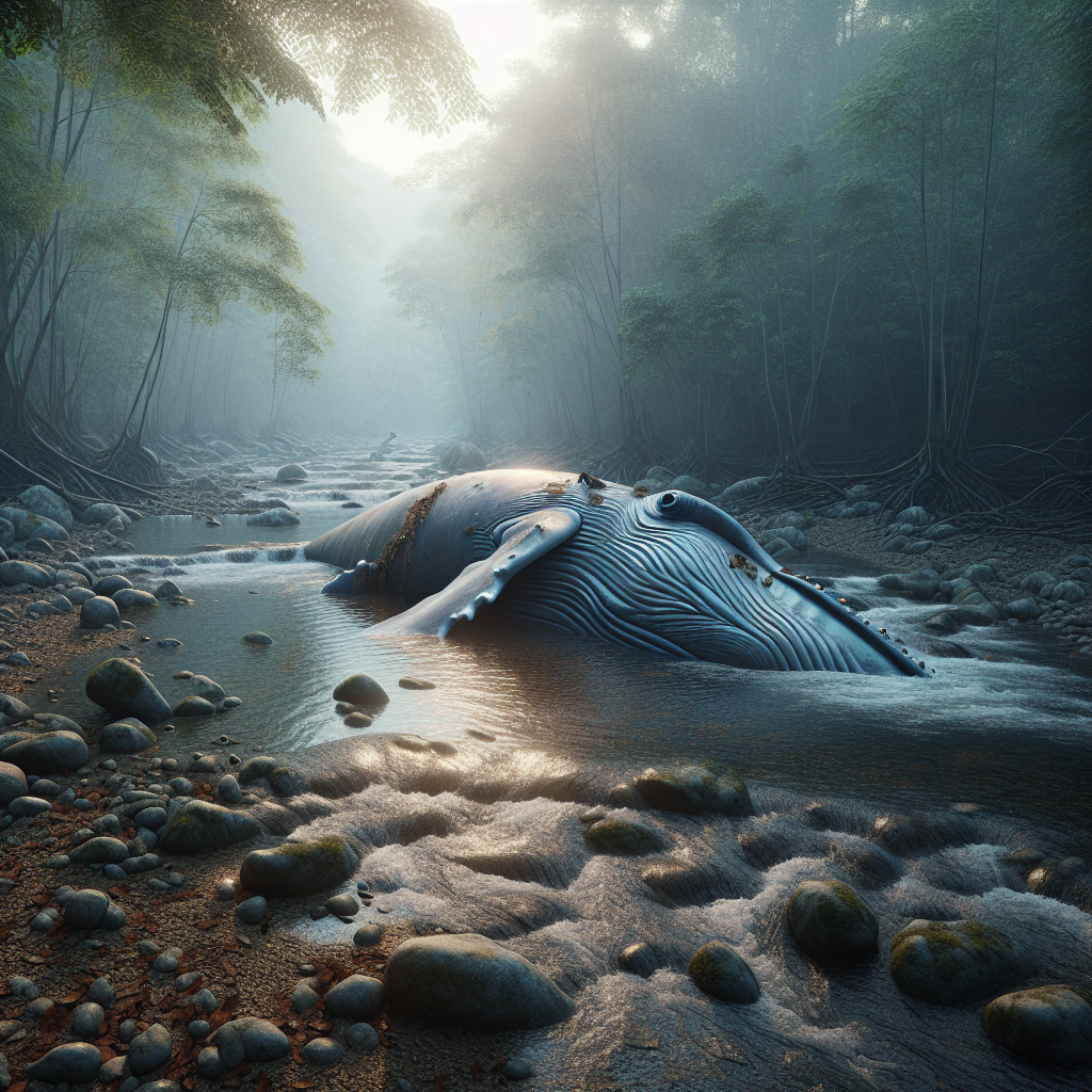 Ballena jorobada muerta en Río - Columna Digital