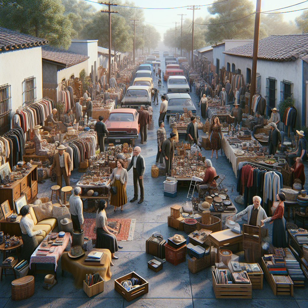 Diego Reyes organiza venta de garage en Monterrey. - Columna Digital