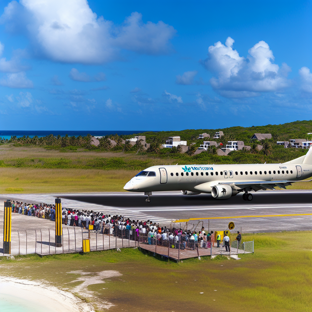 Aterriza el primer Embraer de Mexicana en Tulum - Columna Digital