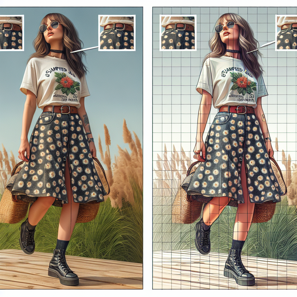 Mary Jane, falda estampada y camiseta: Estilo perfecto - Columna Digital