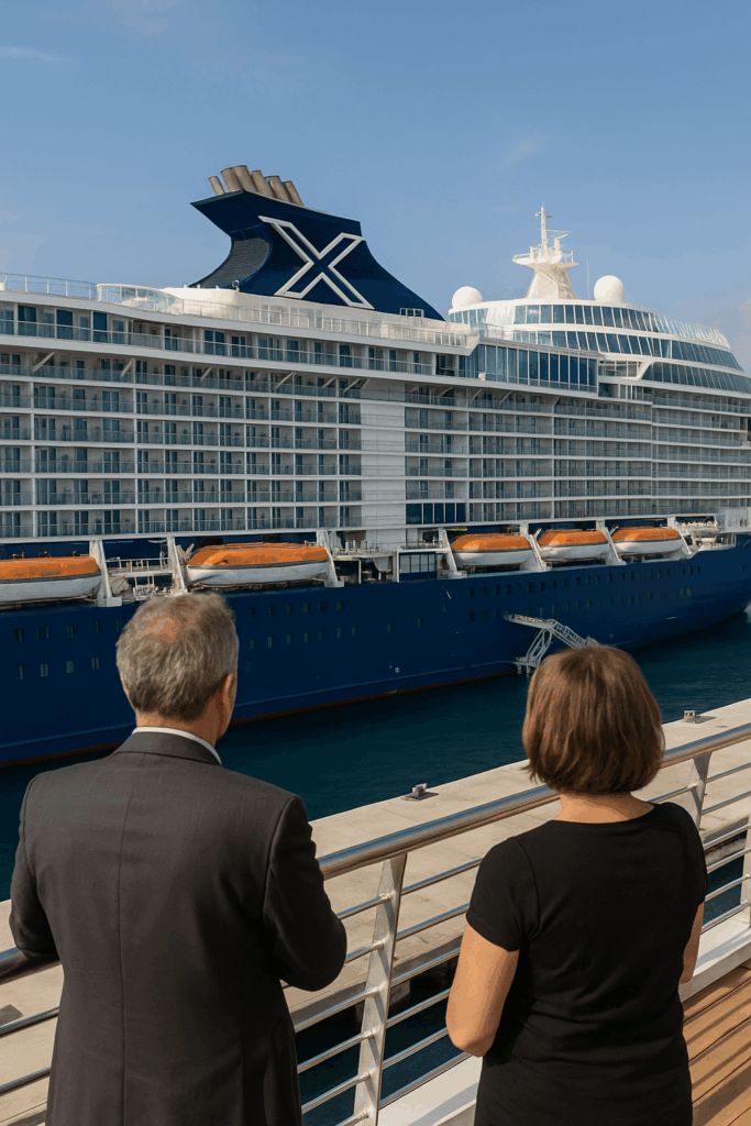 Celebrity Xcel presenta copresidentes en cruceros. - Columna Digital