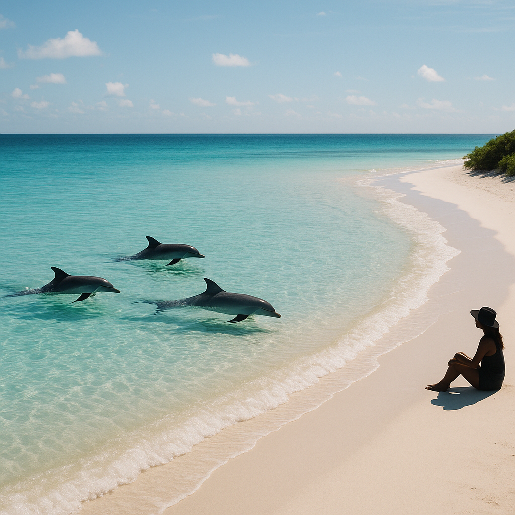 Playas cristalinas, delfines y pura paz - Columna Digital