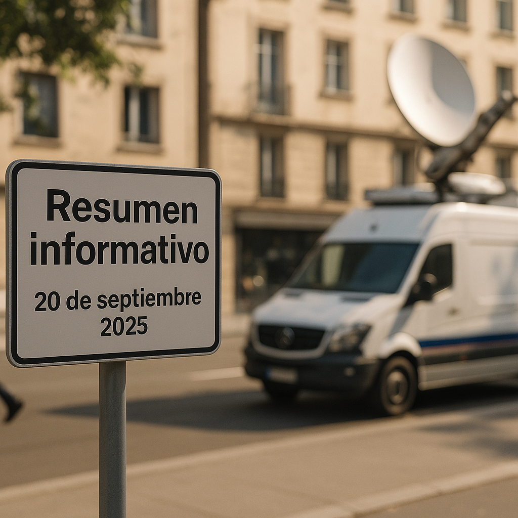 Resumen informativo | 20 de septiembre 2025 - Columna Digital