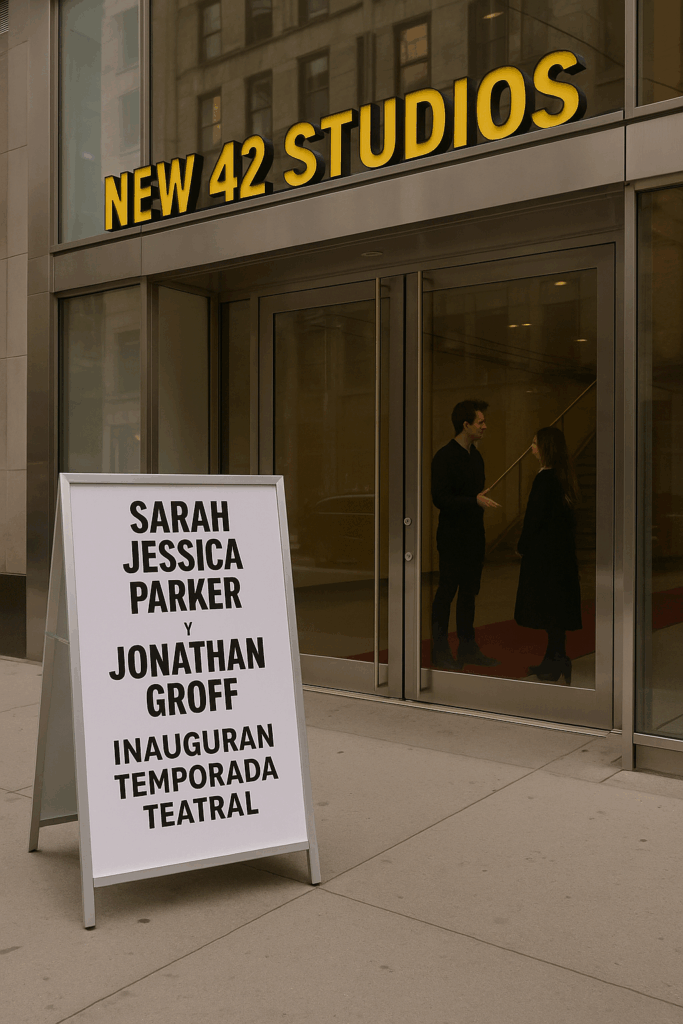 Sarah Jessica Parker y Jonathan Groff Inauguran Temporada Teatral en ...