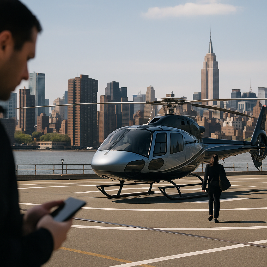 Uber integrará helicópteros Blade en 2026. - Columna Digital