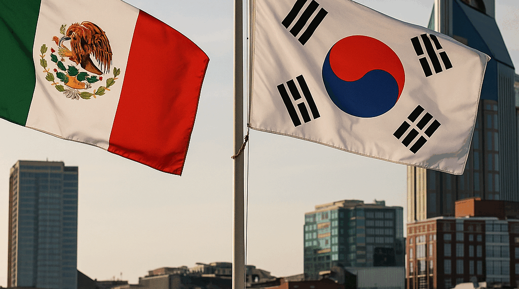 Vínculos renovados: México y Corea en Nashville - Columna Digital