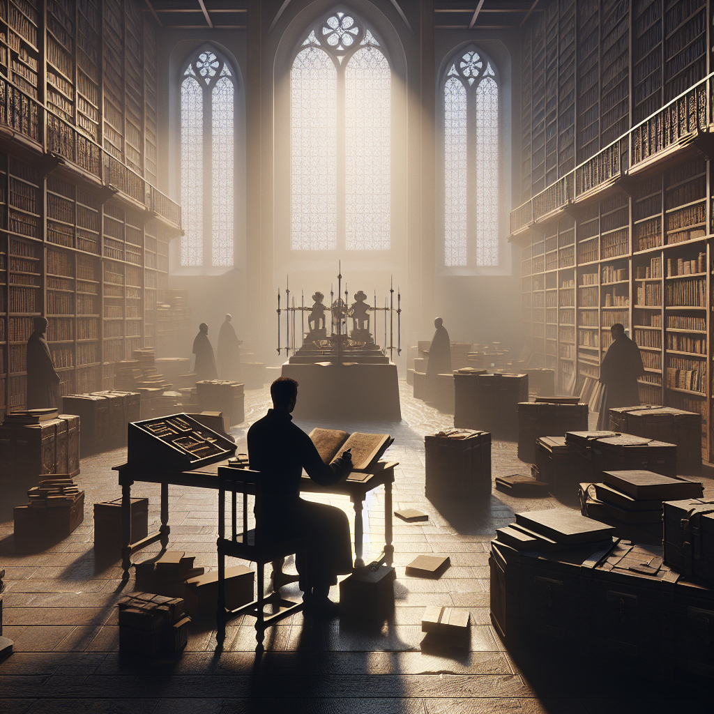 Manuscrito medieval invaluable hallado en biblioteca. - Columna Digital