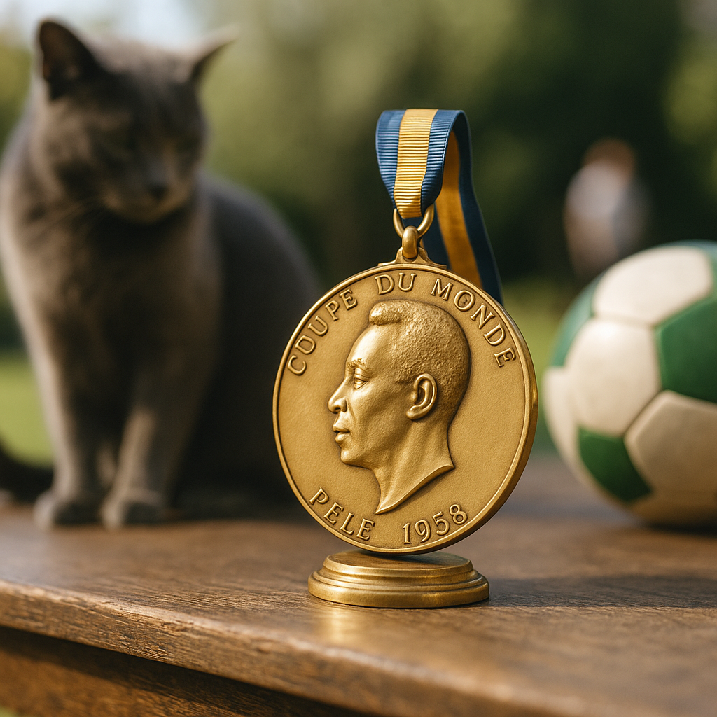 Medalla de Pelé de 1958 se subasta - Columna Digital